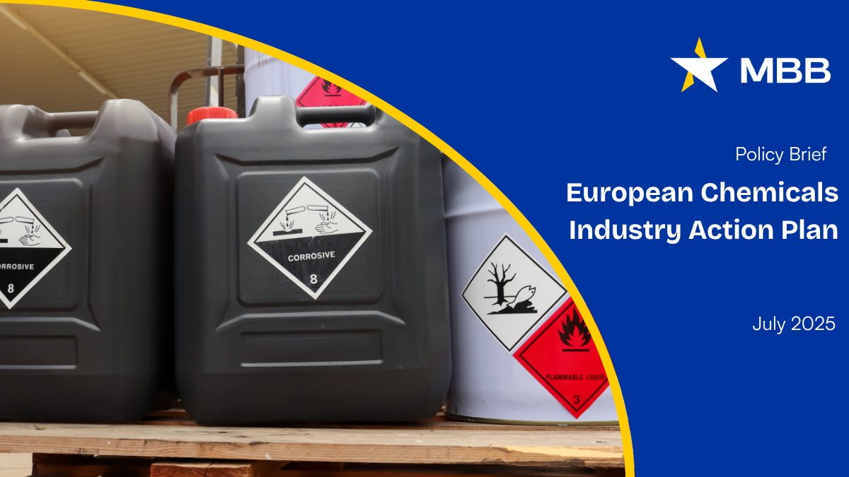 European Chemicals Industry Action Plan - MBB